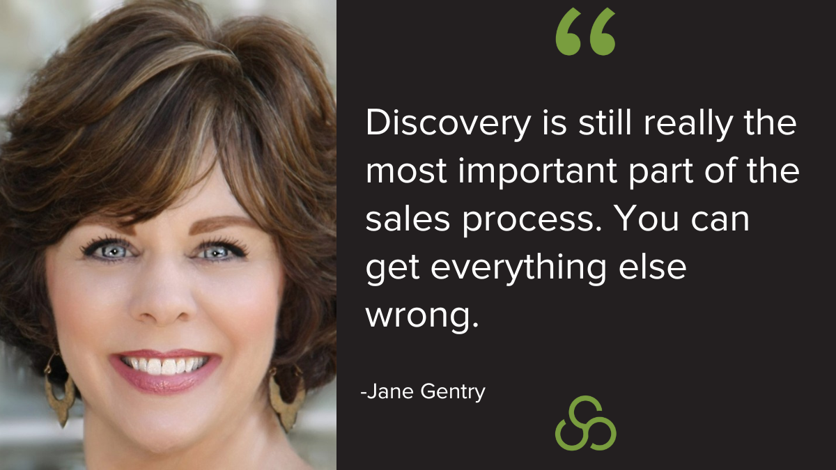 This is crucial to your sales process.